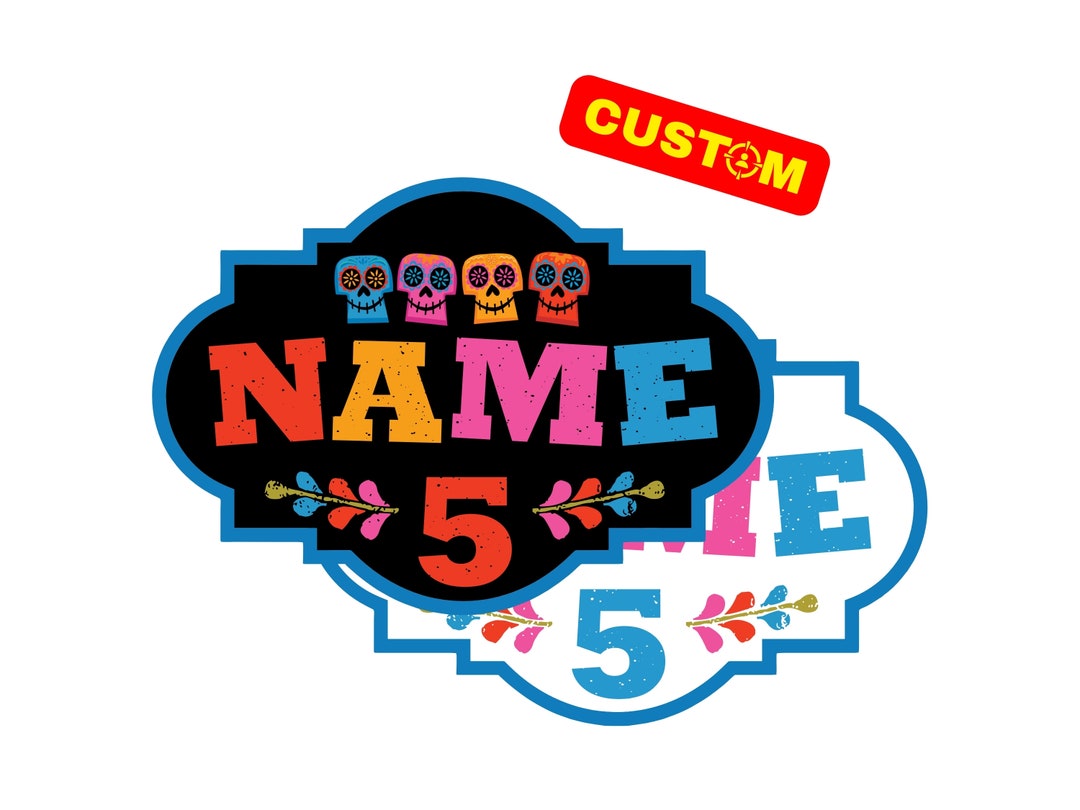 Personalized Coco Custom PNG Logo, Coco Original Birthday Sublimation ...
