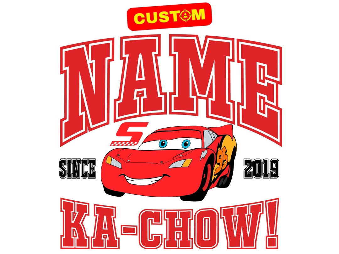 Personalized Cars Custom PNG Clipart, Cars Original Birthday ...