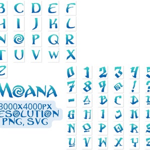 Moana Cliparts MEGA Bundle, Moana PNG Cartoon Cliparts for Sublimation ...
