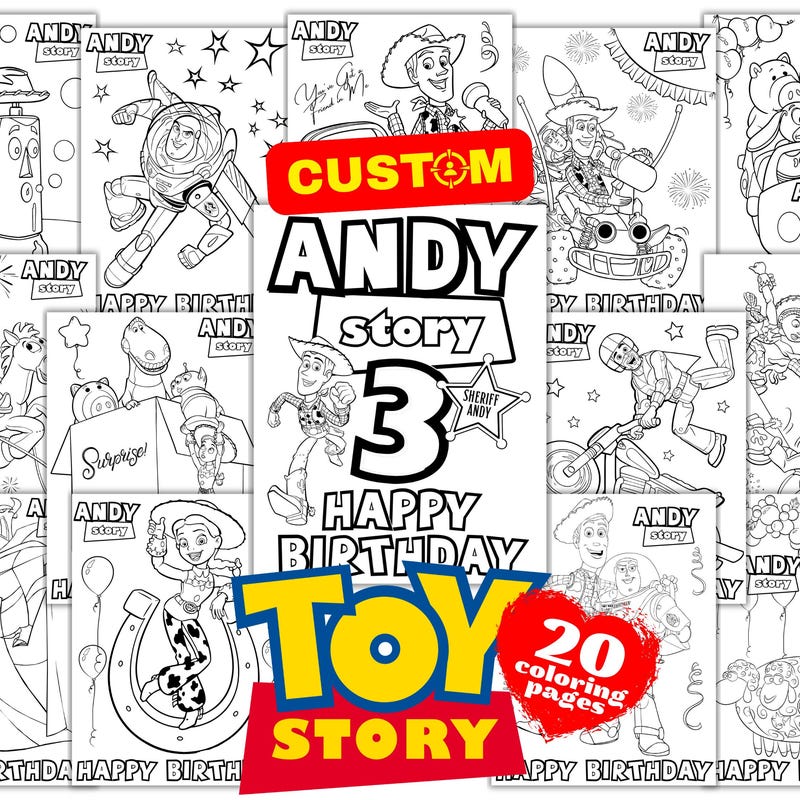 Decorations Coloring Pages - Etsy UK