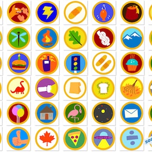 Up Russel's Badges Cliparts Bundle, up Wilderness Explorer Cartoon ...