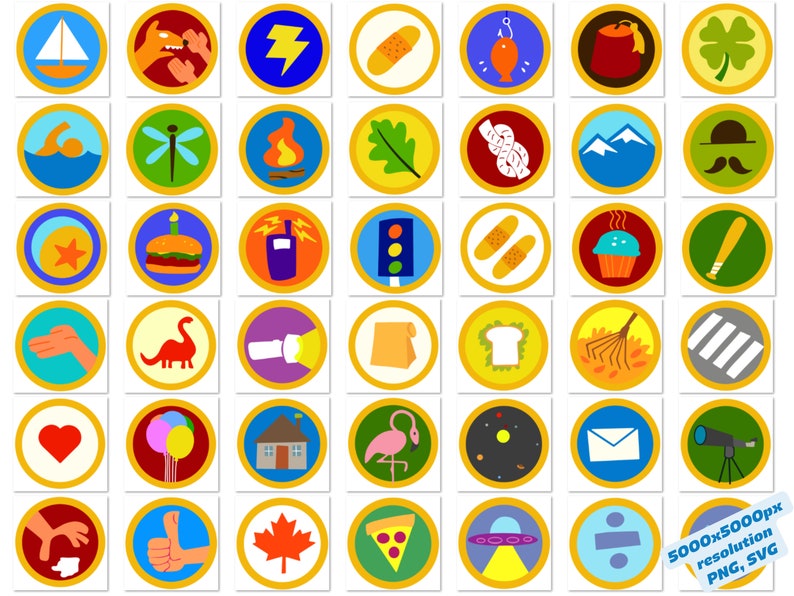 Up Russel's Badges Cliparts Bundle, up Wilderness Explorer Cartoon ...