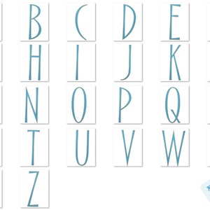 Wish Alphabet Letters Cliparts Bundle, Wish Alphabet Font Letters ...