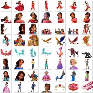 Elena of Avalor PNG and SVG Cliparts Bundle, Elena of Avalor Png Svg ...