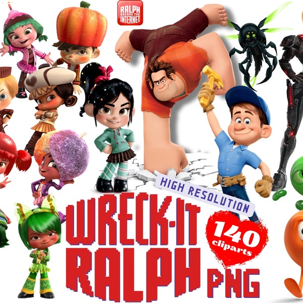 Wreck It Ralph - Etsy