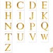 The Lion King Alphabet Letters PNG Cliparts Bundle, the Lion King PNG ...