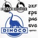 Dinoco Team Cruz Ramirez Logo SVG Png Dxf Eps Clipart, Dinoco Cars SVG ...