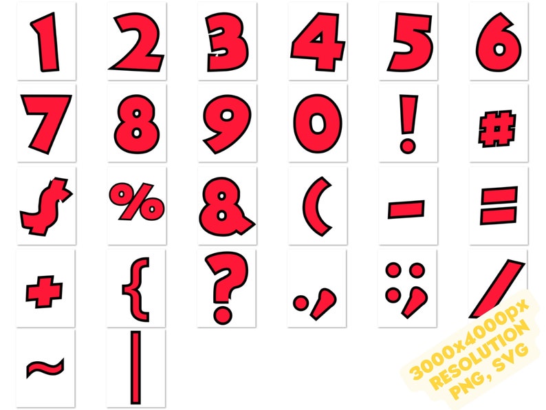 Mickey Mouse Alphabet Font SVG, Mickey Mouse PNG Cartoon Cliparts for ...