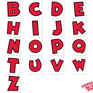 Mickey Mouse Alphabet Font SVG, Mickey Mouse PNG Cartoon Cliparts for ...