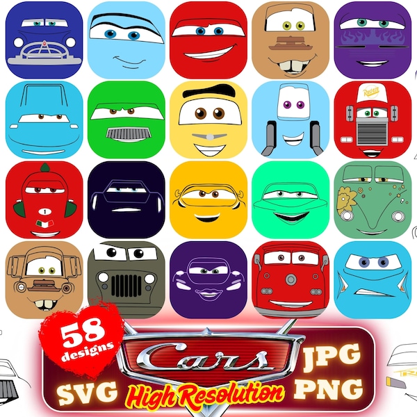 Movie Face Character - Etsy UK