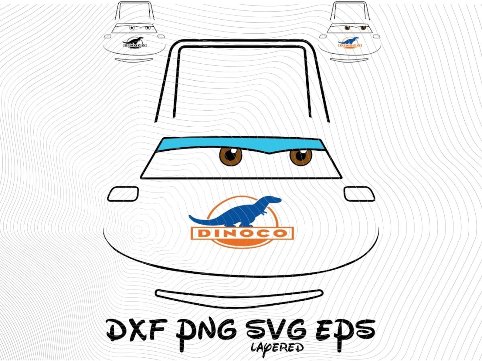 Strip 'the King' Weathers Face SVG Png Dxf Eps Clipart Logo, Cars SVG ...