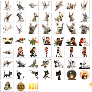 Bolt PNG and SVG Cliparts Bundle, Bolt Png Svg Cartoon Sublimation ...