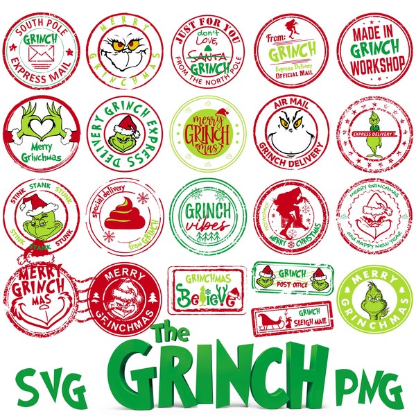 Grinch Svg - Etsy