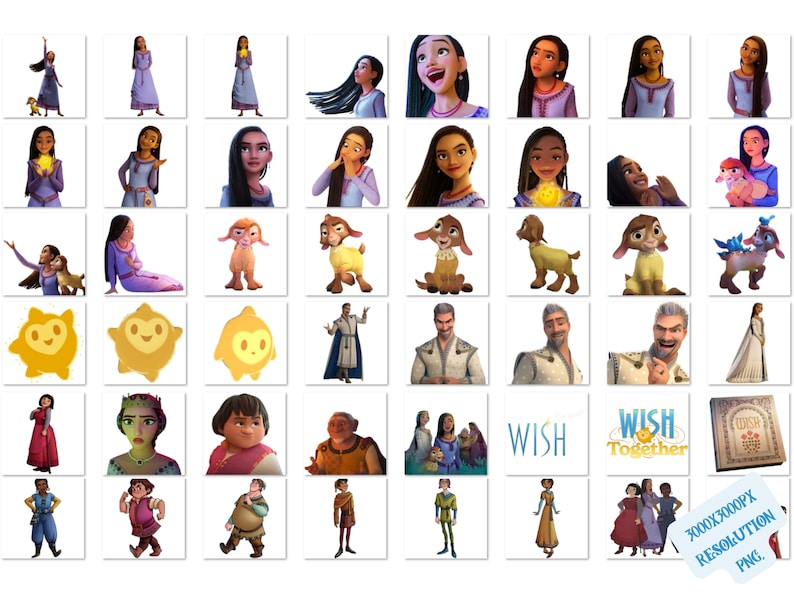 Wish PNG and SVG Cliparts Mega Bundle, Wish Alphabet Font Letters ...