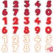 Mickey Mouse Alphabet Font SVG, Mickey Mouse PNG Cartoon Cliparts for ...