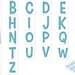 Inside Out Alphabet Font Letters Cliparts Bundle, Inside Out ...