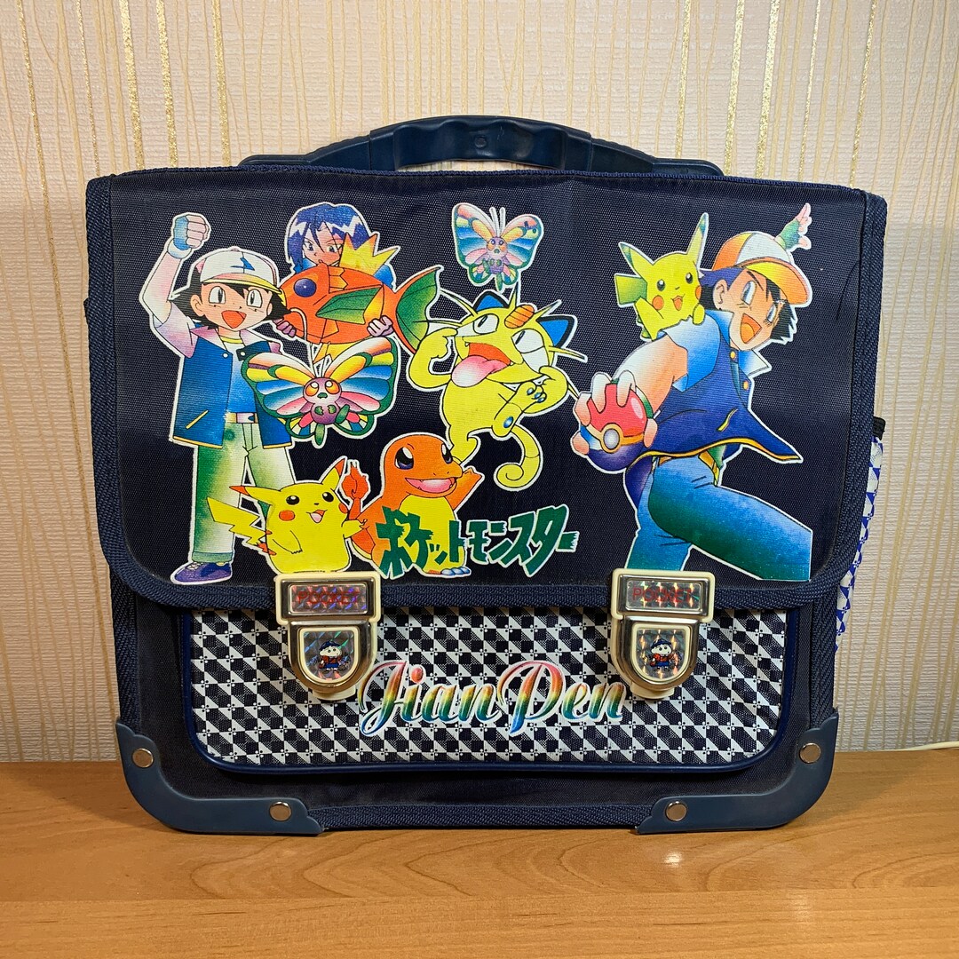 Vintage 2000s. Pokemon Kids Backpack School Bag Briefcase. Original ...
