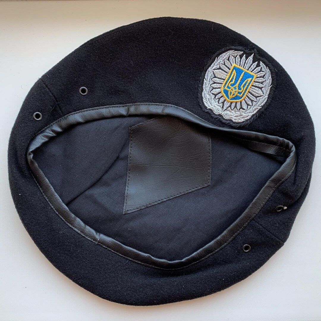 Vintage 2007, Ukrainian Spetsnaz OMON MVD Police Militia Beret Cap. 60 ...