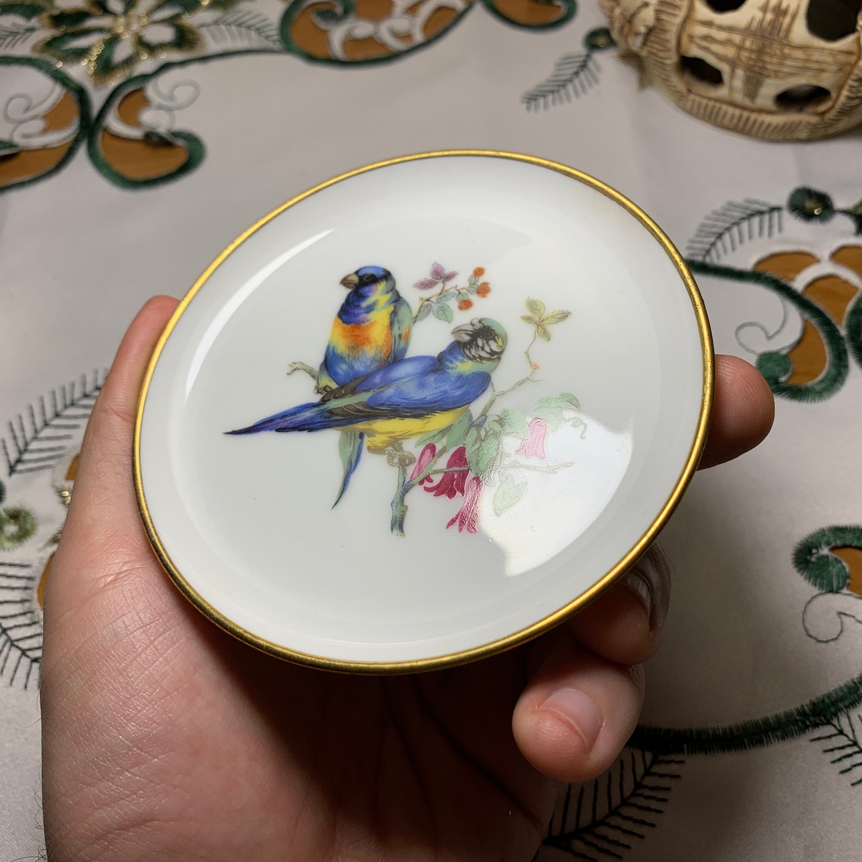 Vintage 1960s Chadwick Miller Blue Bird Collectible Plate - Etsy