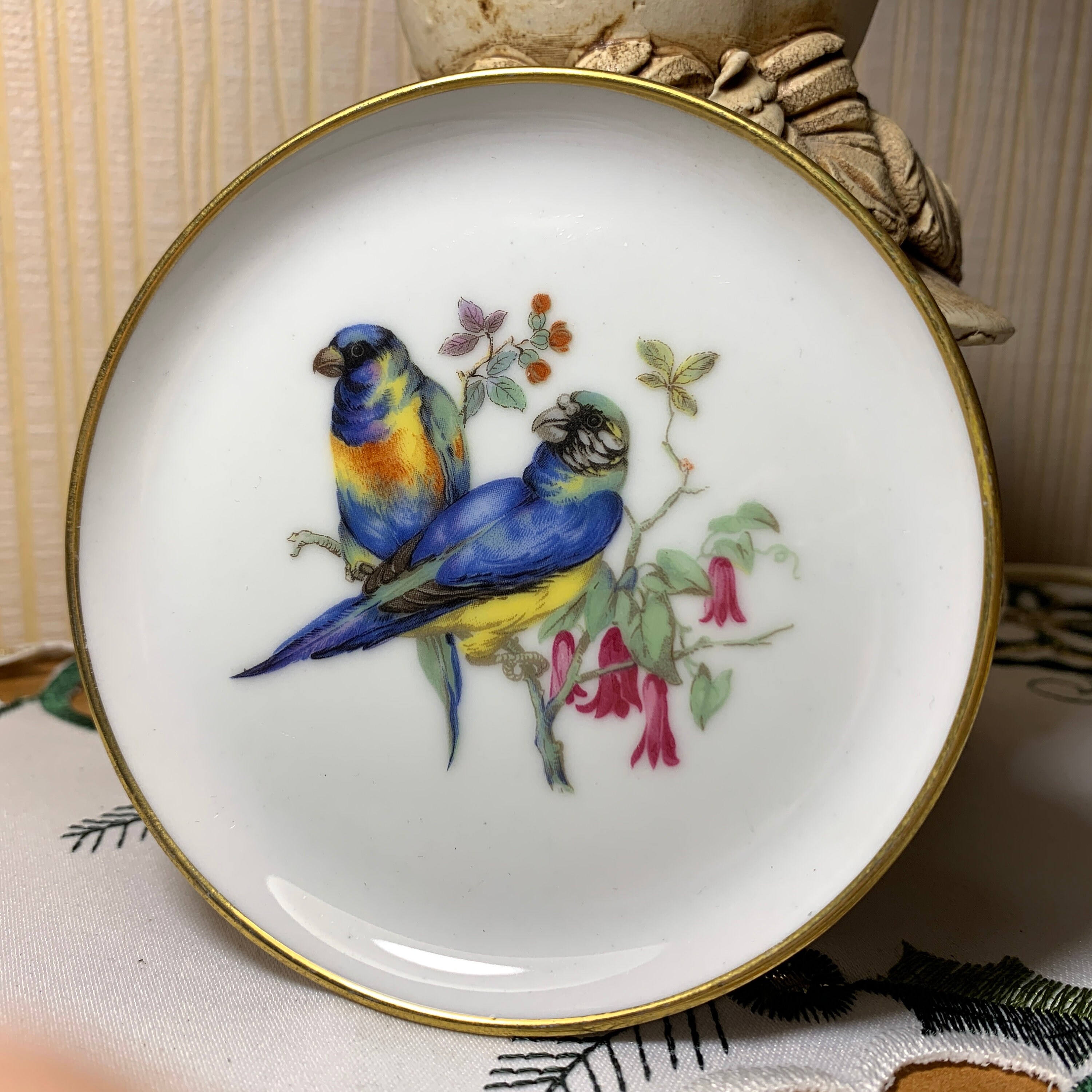 Vintage 1960s Chadwick Miller Blue Bird Collectible Plate - Etsy