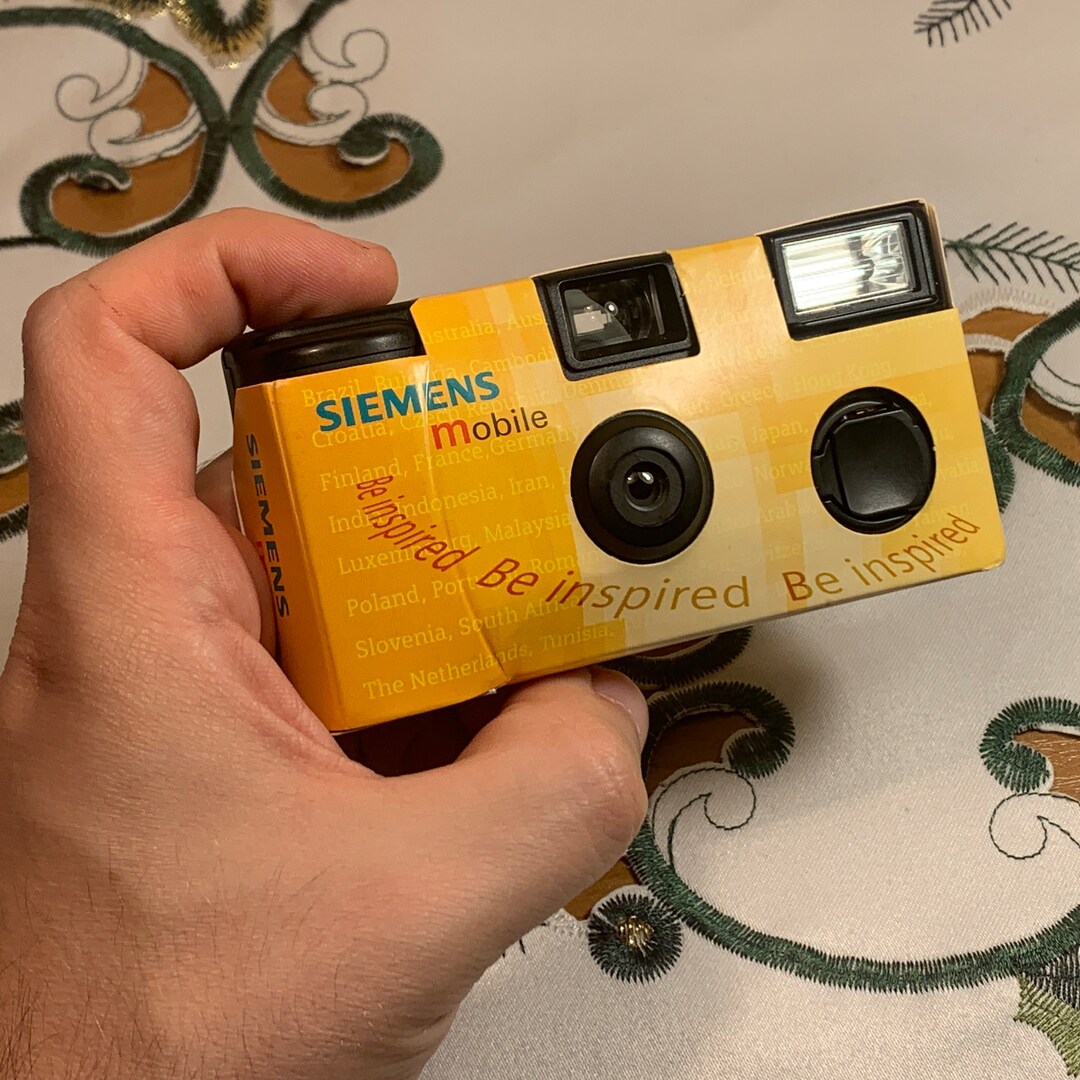 NEW Vintage 2000s. Color Disposable Film Camera Siemens - Etsy
