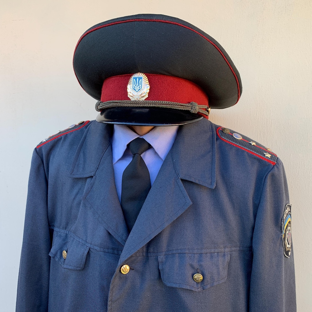 Vintage 1990s, Ukrainian Traffic Police GAI MVD Militia Inspector's ...