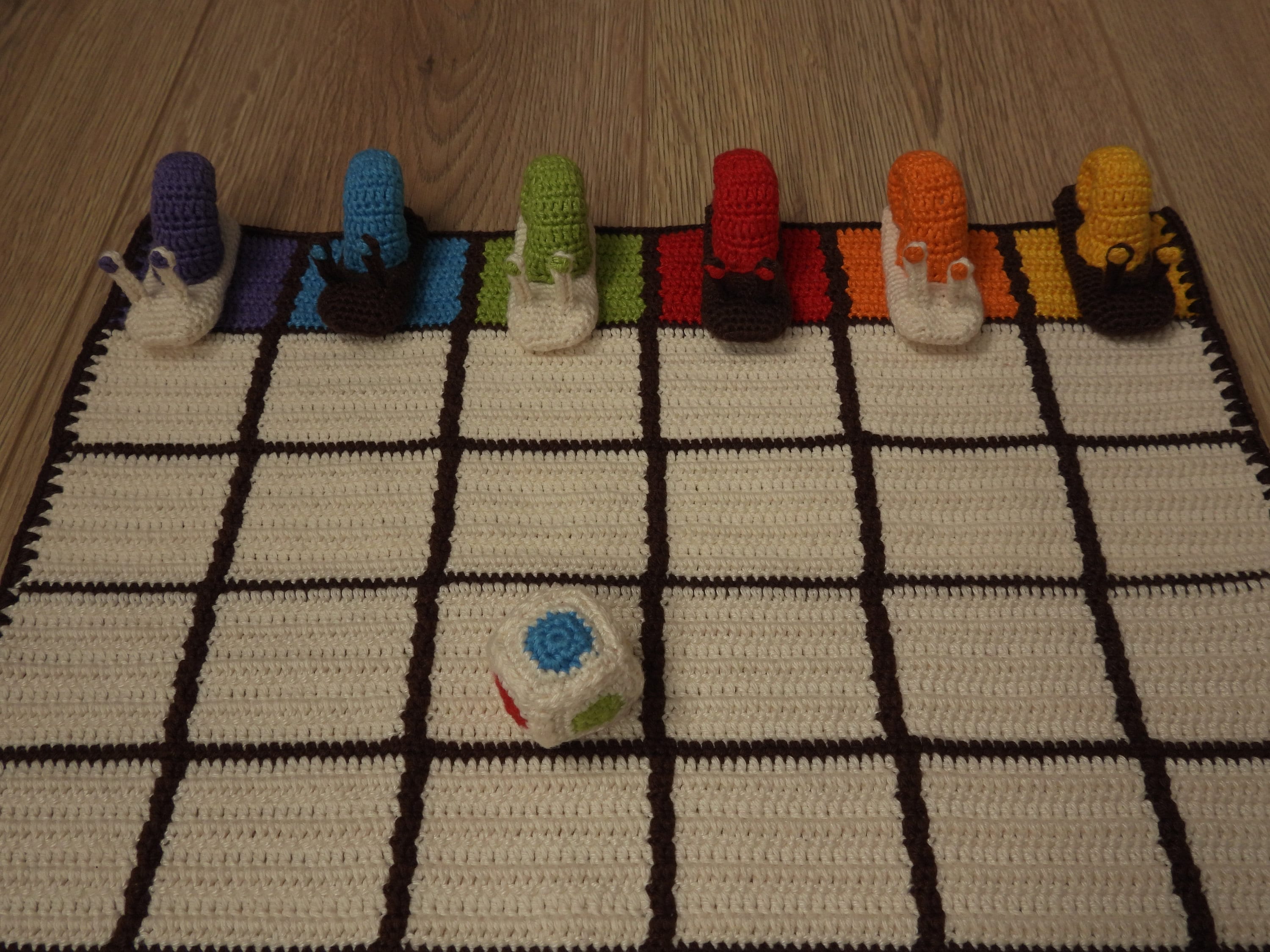 Crochet Snail Race & Snail Finger Puppets Fun Educational Tool ...