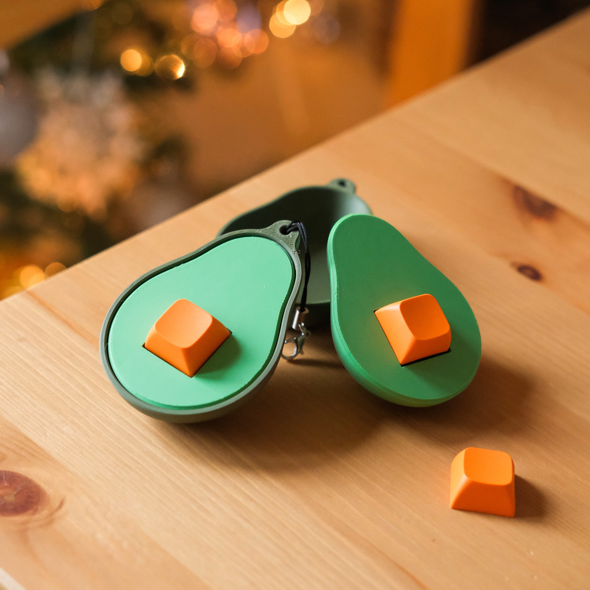 Mechanical AVOCADO FIDGET Toy Switch KEYCHAIN Gift for Adults - Etsy