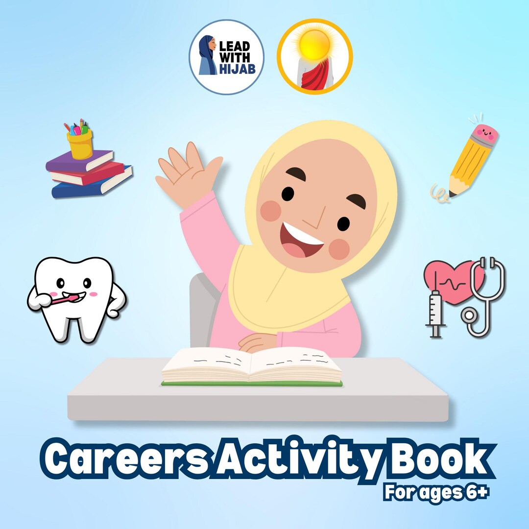 Muslim Girls Careers Activities Book - Etsy