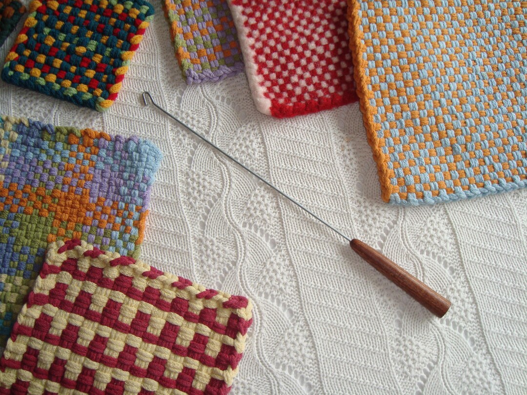 Jumbo/pro Size Potholder Loom Weaving Hook / Tool - for 27x27 & 28x28 ...