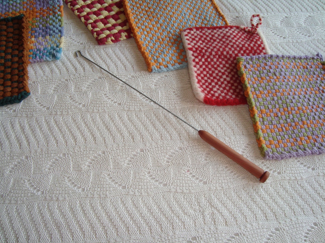 Jumbo/pro Size Potholder Loom Weaving Hook / Tool for 27x27 & 28x28 Peg ...