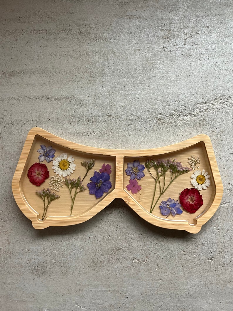 Flower Resin Body Part Wooden Board 9x4 Gag Gift - Etsy