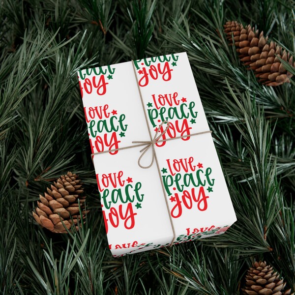 Joy Wrapping Paper - Etsy