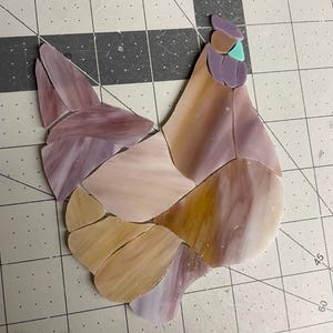 Stained Glass Pattern for Chicken - Etsy