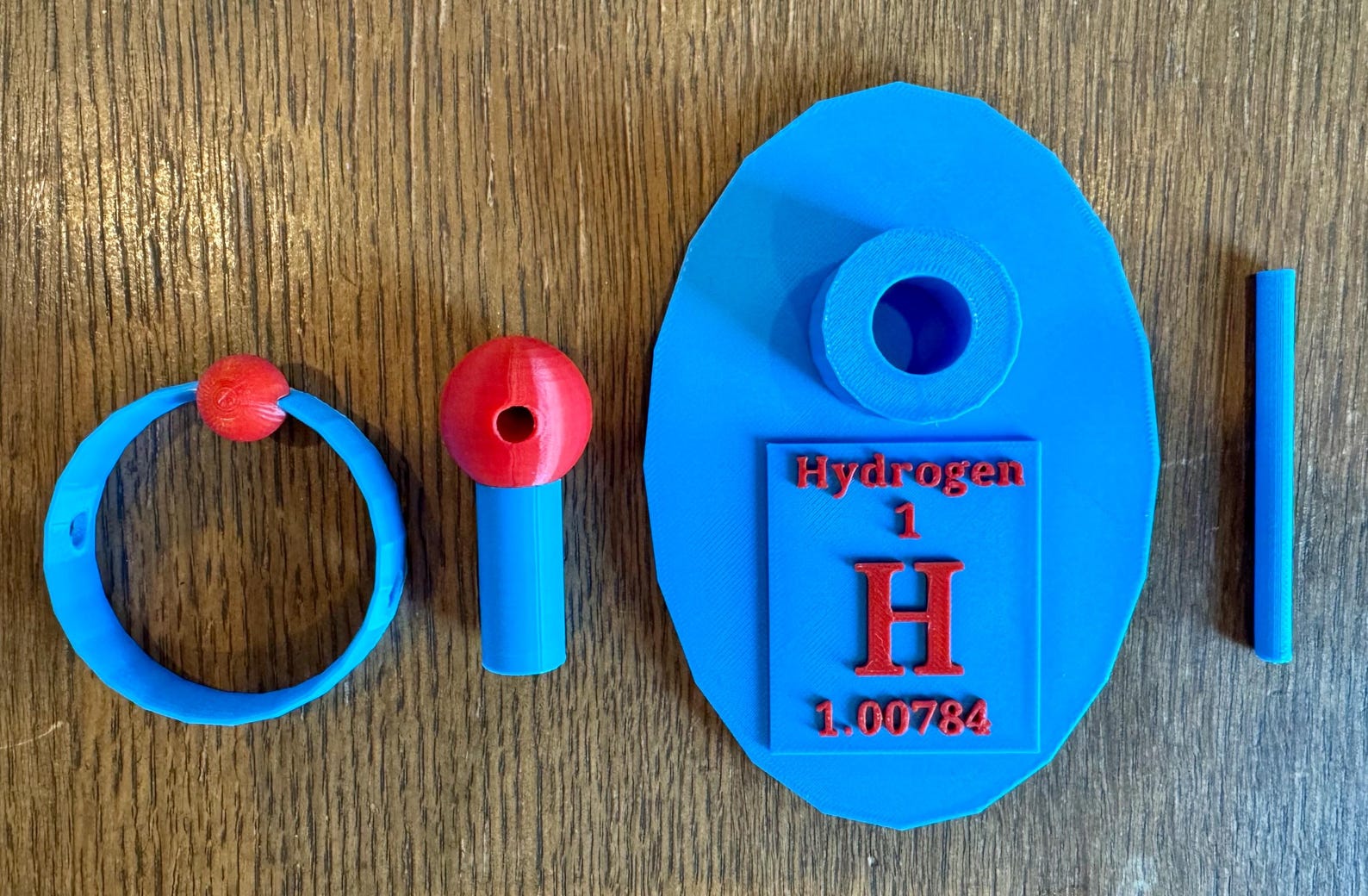 Period 1 Atomic Model (multi-color) - Science Learning Manipulative - Etsy