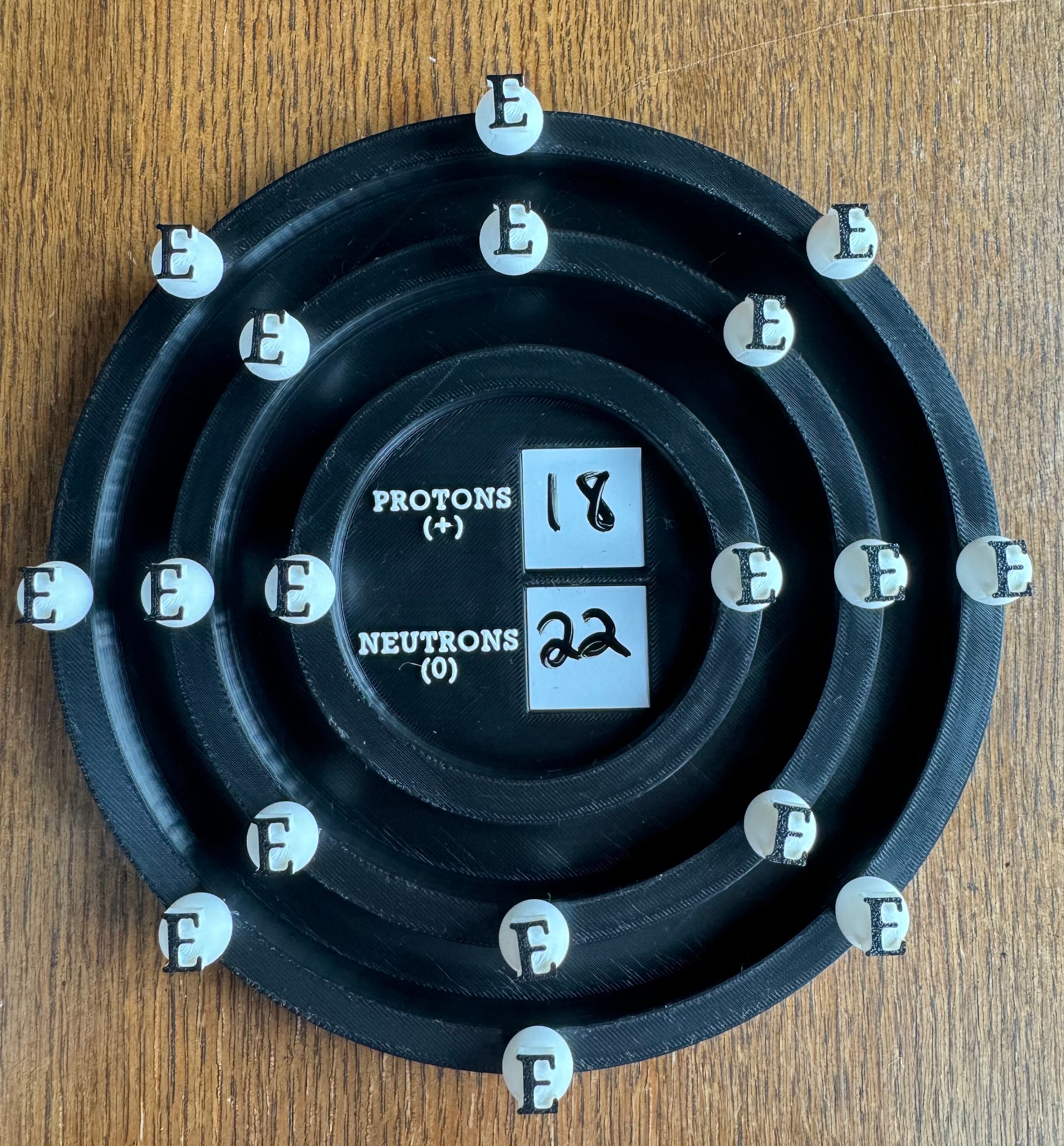Bohr Model Science Learning Tool: 3d-printed Atomic Model for STEM - Etsy