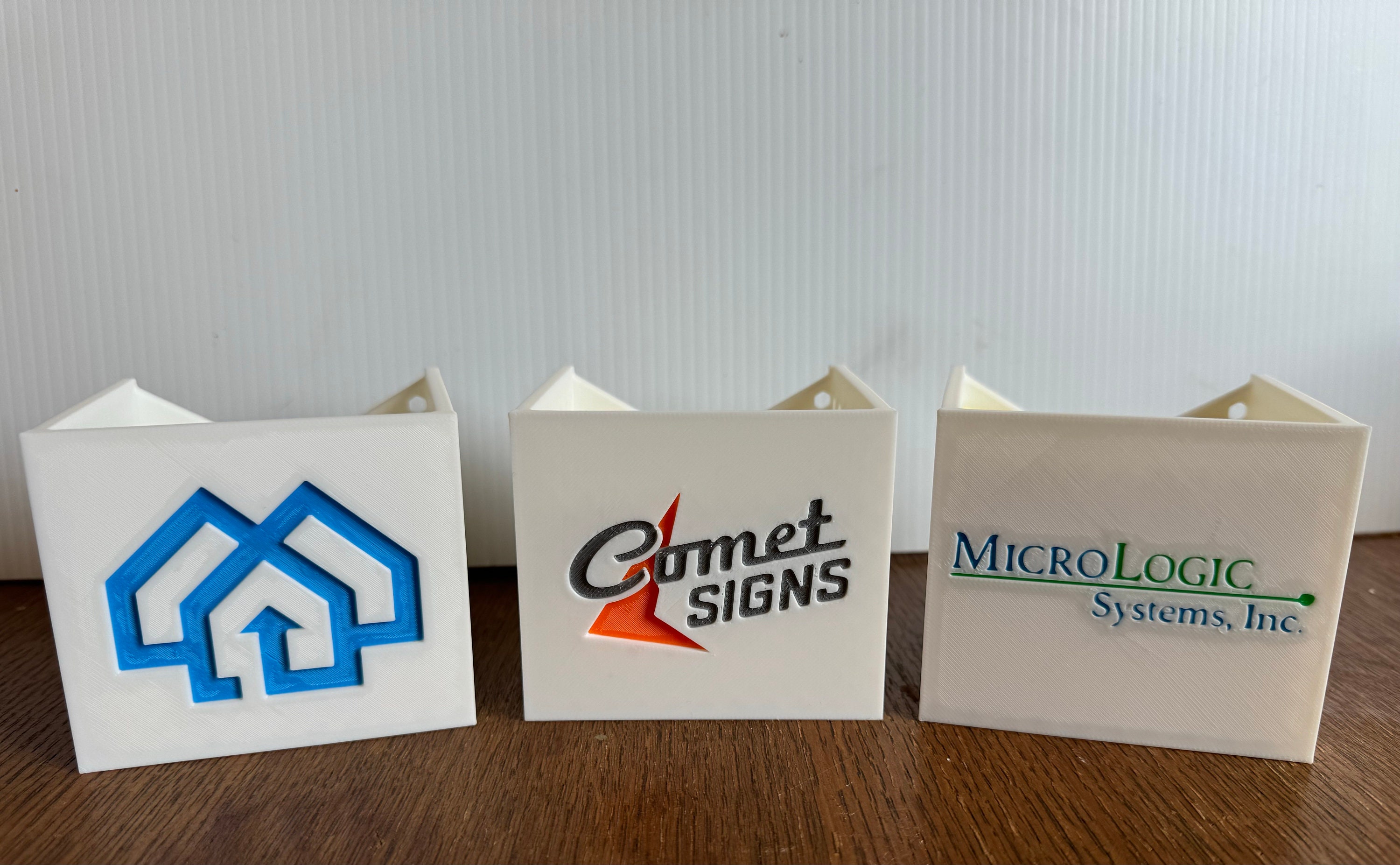 3D Printed Custom Sticky Note Holder | Personalized Desk Organizer ...