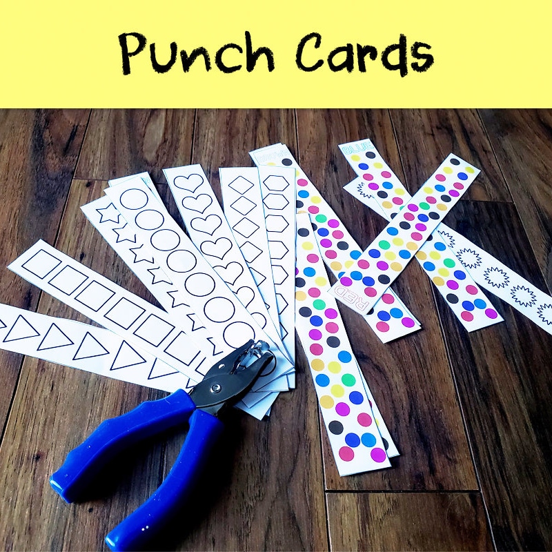 Punch Cards - Etsy
