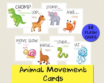 Dinosaur Movement Dice Game | Animal Movement Activity | Educational ...