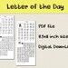 Letter of the Day Activities | Preschool Worksheets | Busy Binder ...