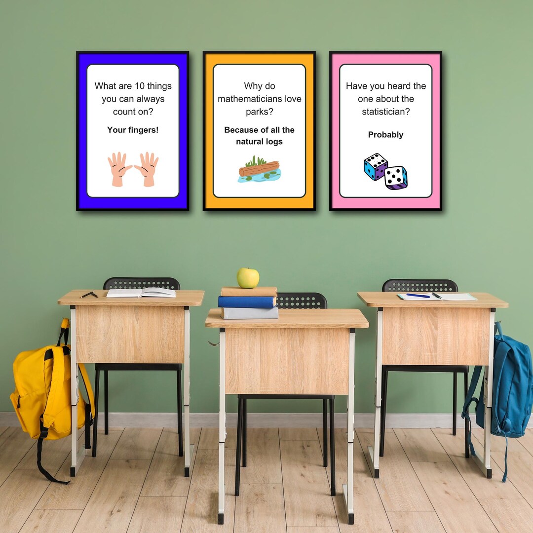 Maths Puns Posters Maths Learning Poster Classroom Posters Maths ...