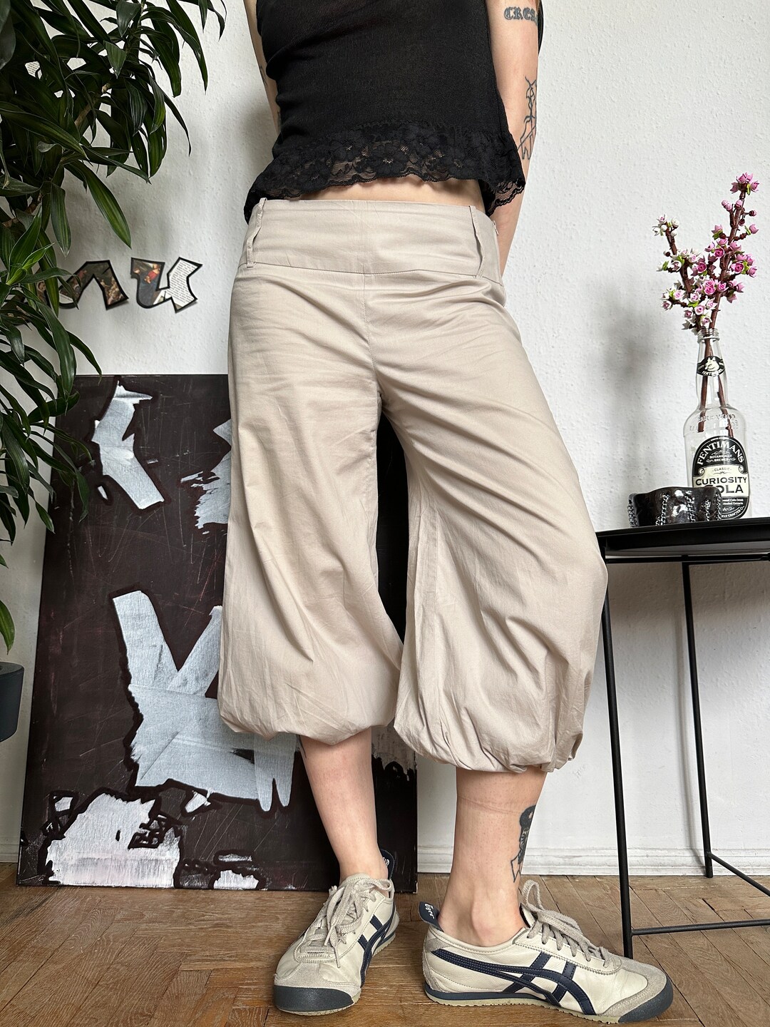 Cache Cache Vintage Capris Jorts Bubble Hem Japan Copine - Etsy