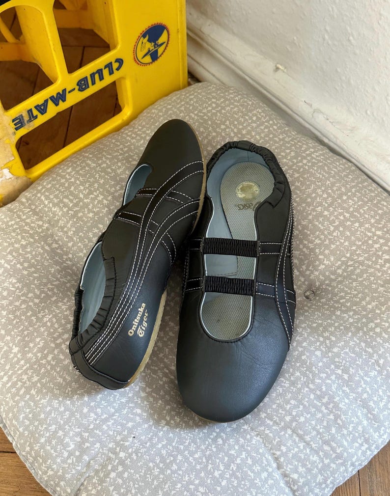 Rare Asics Onitsuka Tiger Leather Tokyo Ballet Flats - Etsy