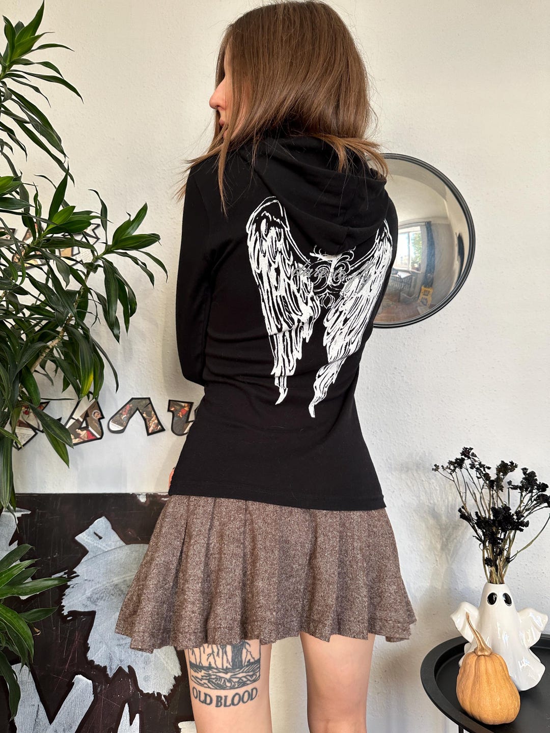 Cirque Du Soleil Angel Wings Opium Vintage Hooded Top - Etsy