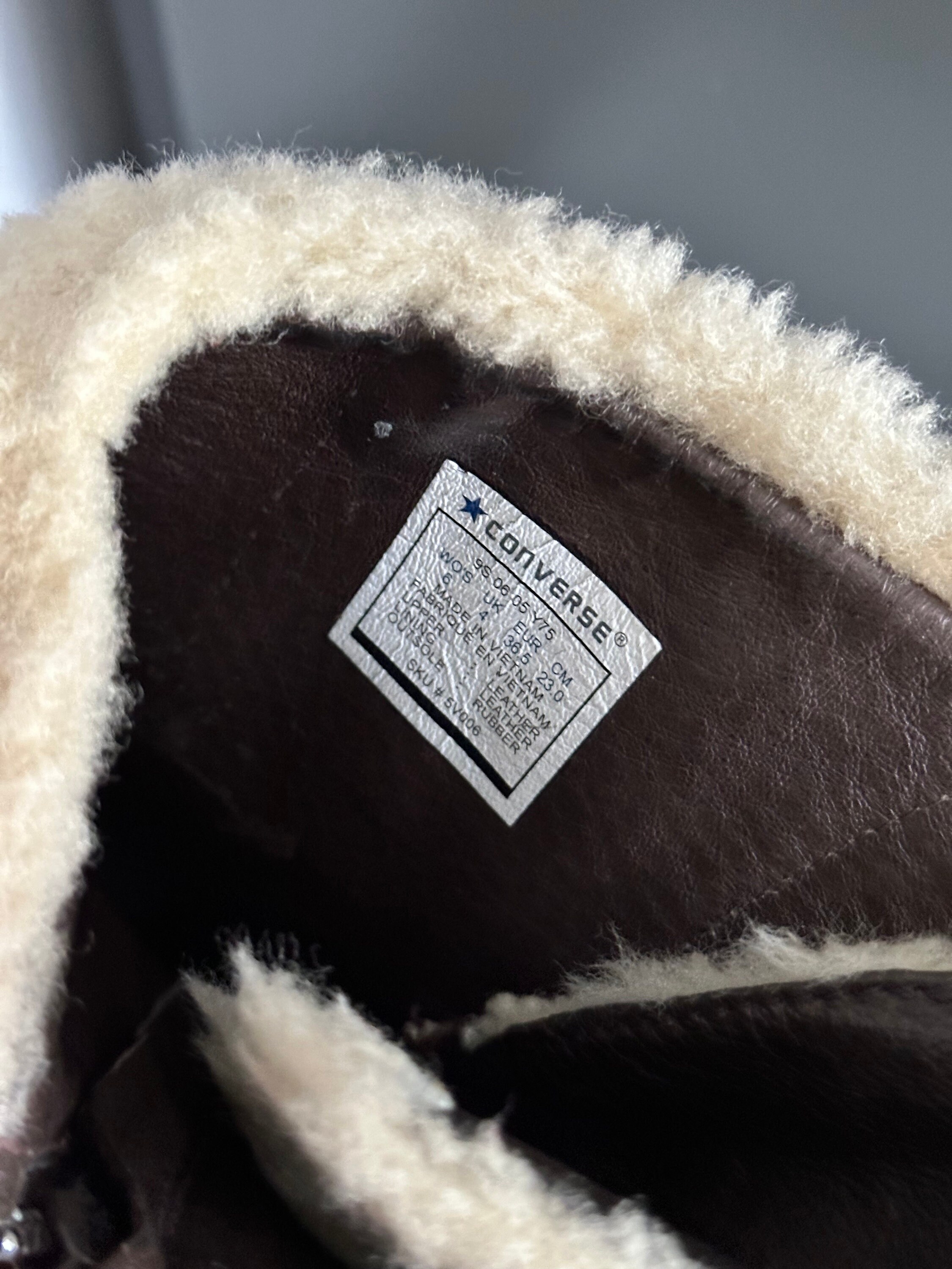 Converse Archive Biker Vintage Wrestling Boxing Hight Leather Moto ...