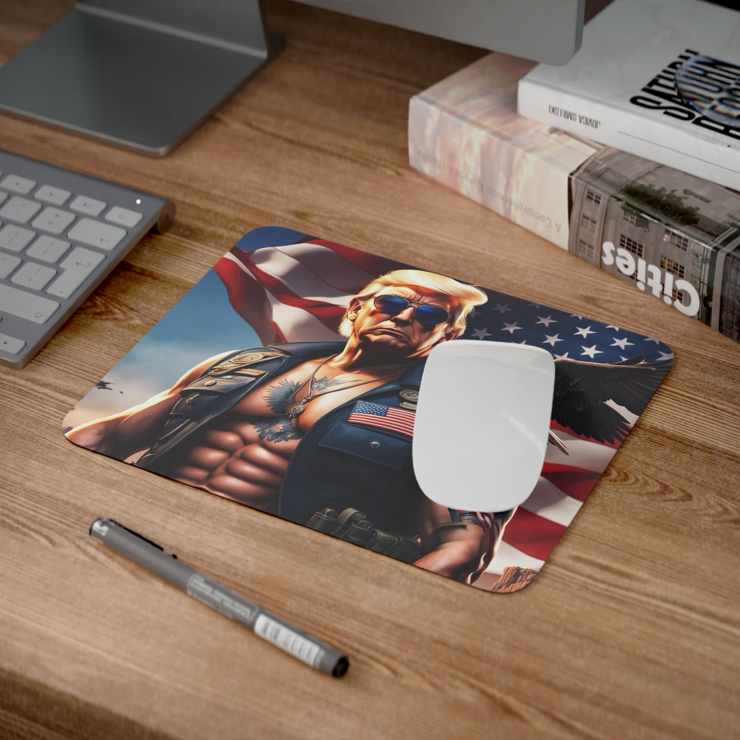 Patriotic Trump Desk Mouse Pad - Etsy