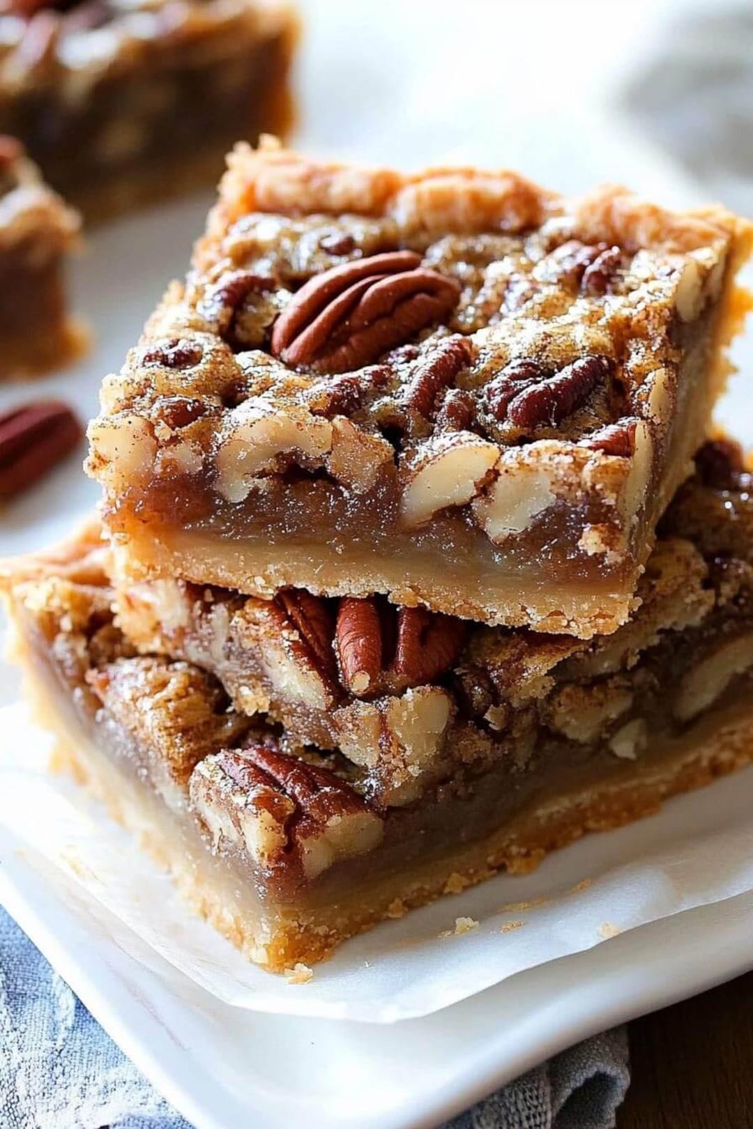 BEST RECIPE for Lazy Pecan Pie Bars | Easy Dessert Bars | Sweet Pecan ...