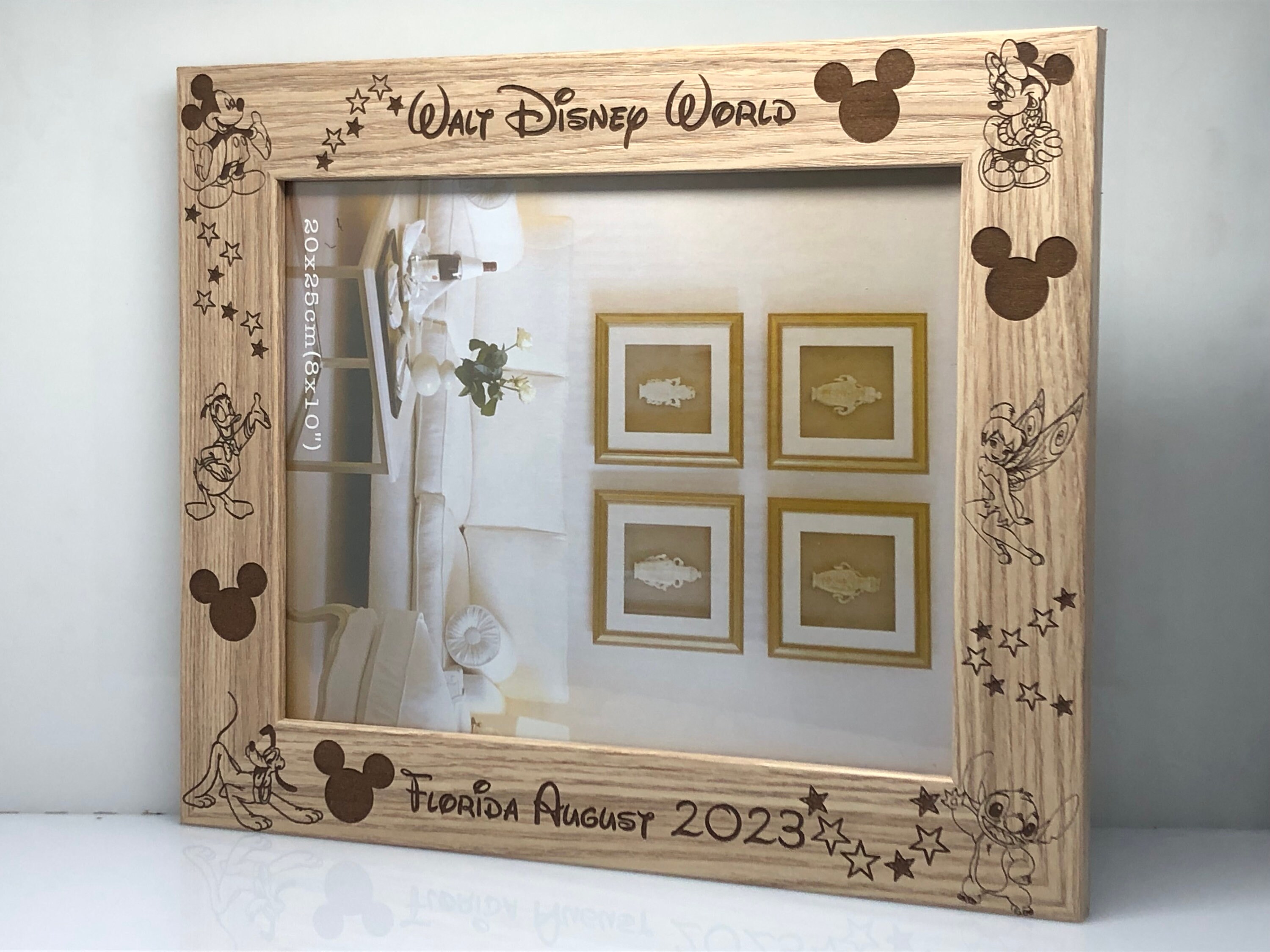 Disney Photo Frame Personalised and Engraved With Any Choice Wording ...