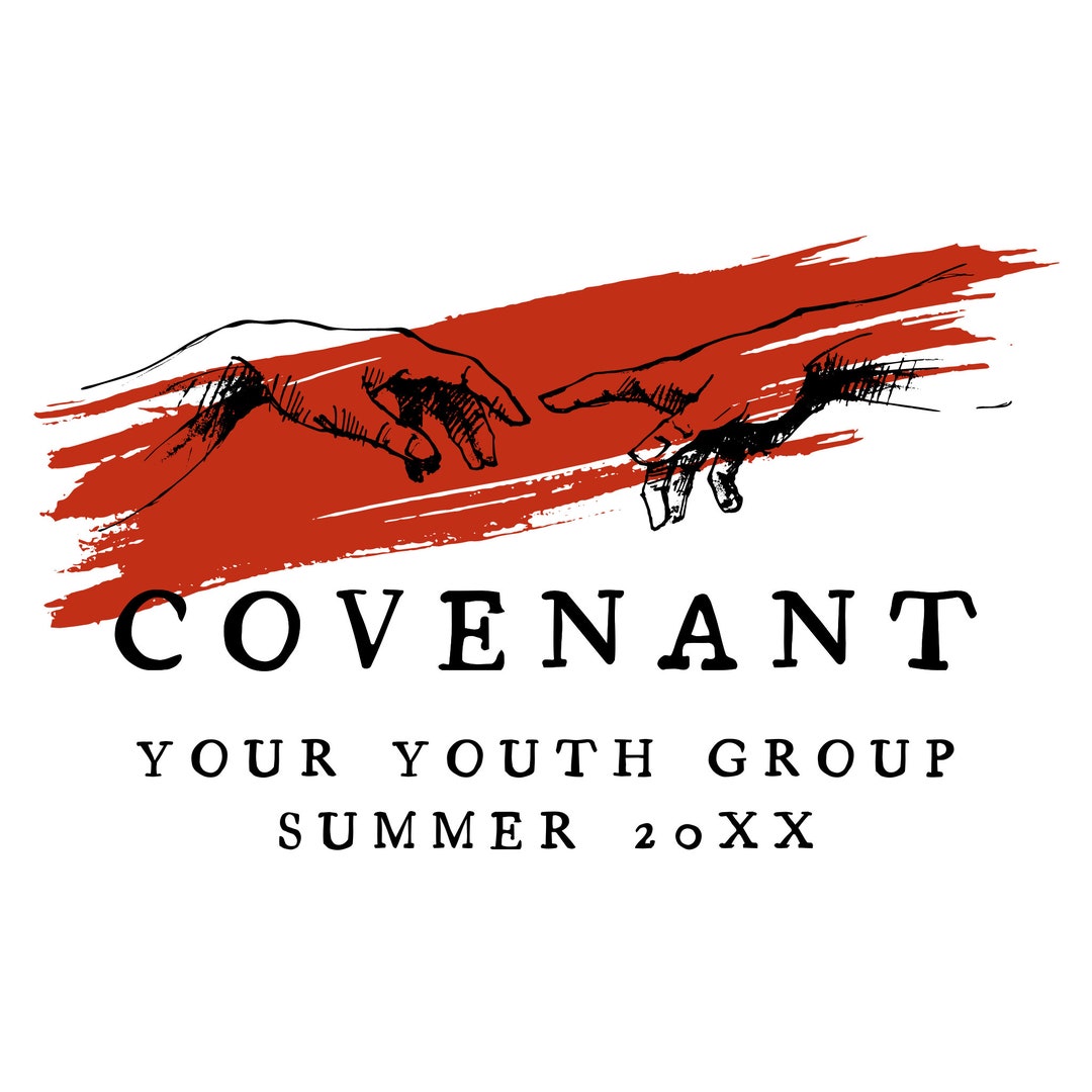 Covenant T-shirt Template for Youth Groups - Etsy