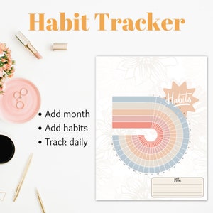 Circle Daily Habit Tracker: Simplify Your Daily Routine and Achieve ...